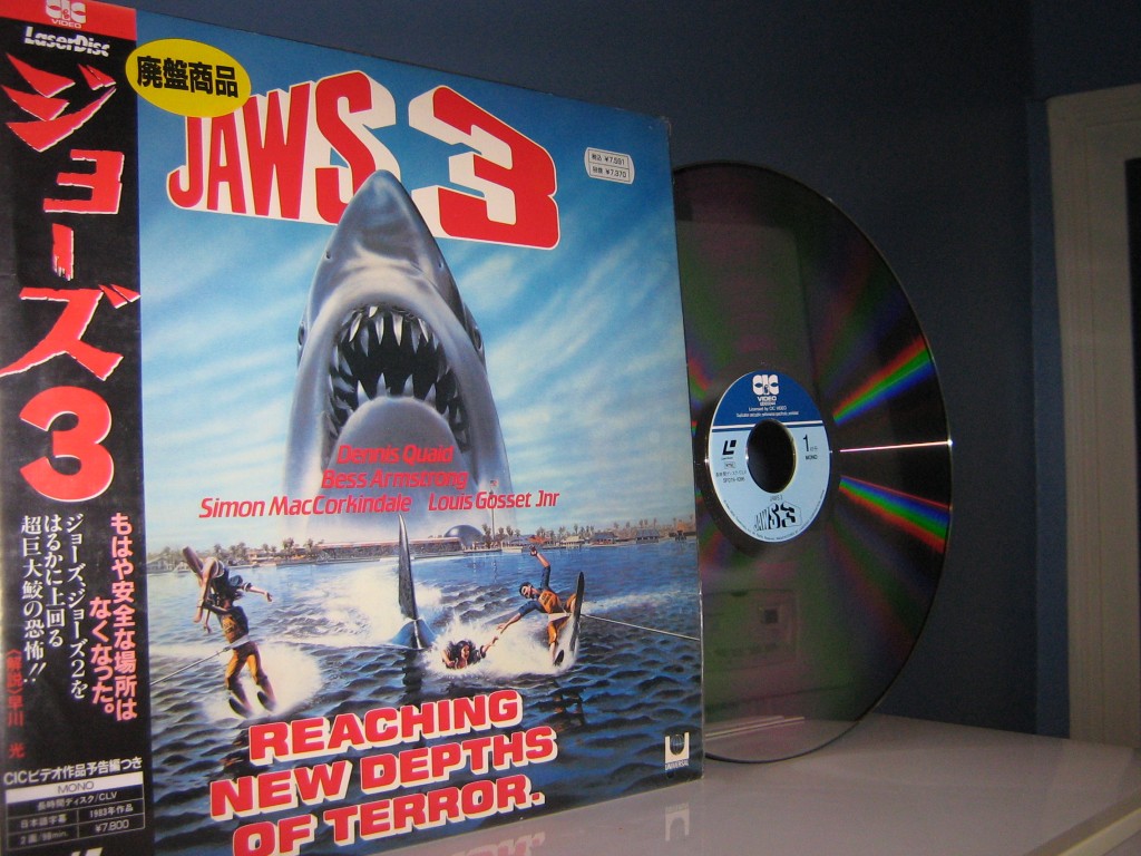 Jaws 3D » Blog Archive » Laserdisc Jaws 3 (1986/japon)